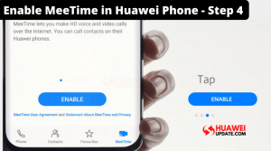 How to use Huawei MeeTime in Phone and Tablet - HU