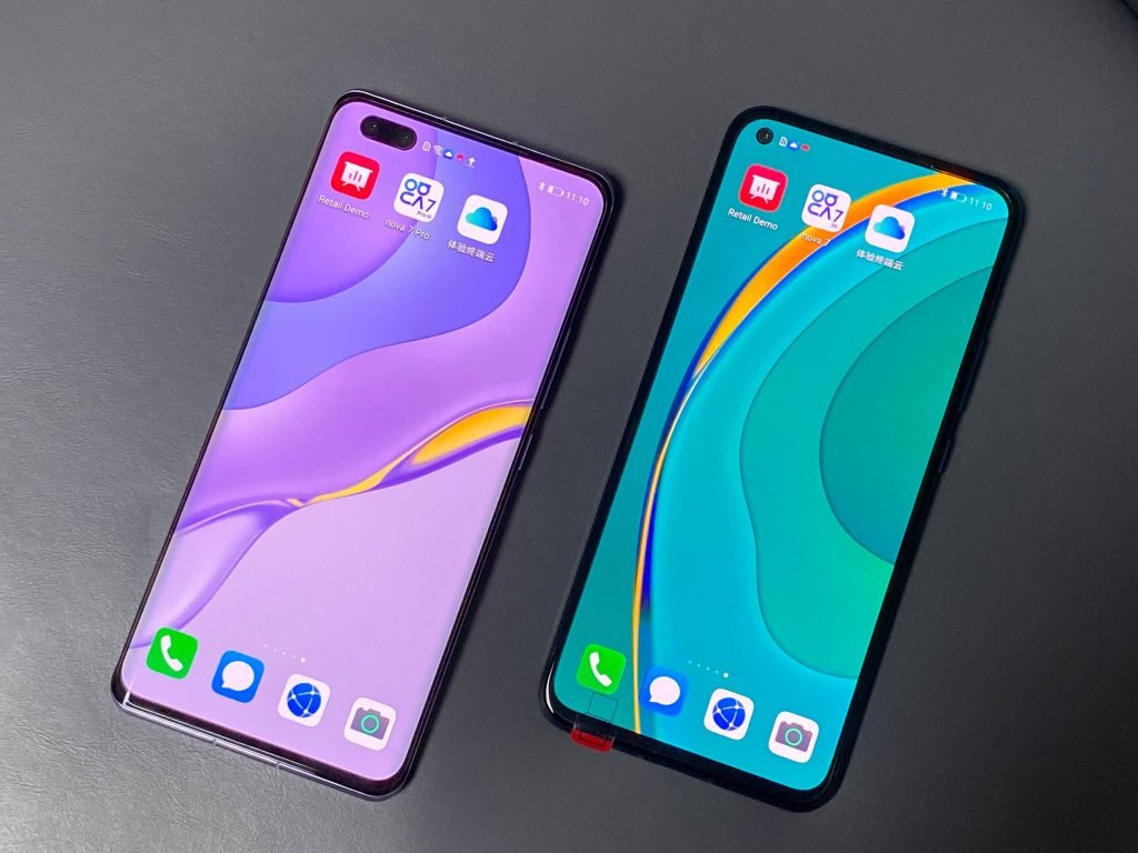 Huawei Nova 7 series new live images and video leaked - HU