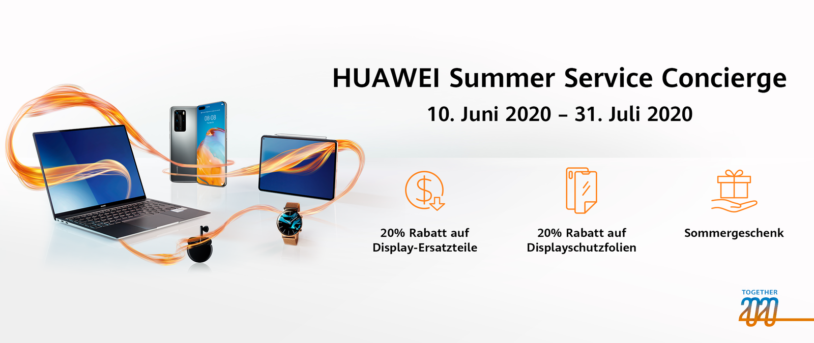 Huawei Summer Service Season June 15 - July 31, 2020 [Up to 30% off on ...