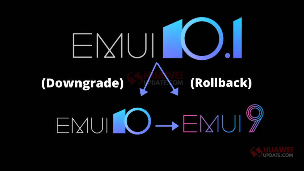 How to downgrade EMUI 10.1 to previous version - HU