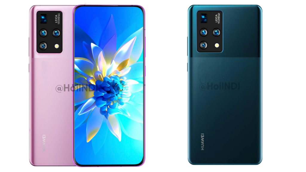 Check the Huawei phone render with full-view display - HU
