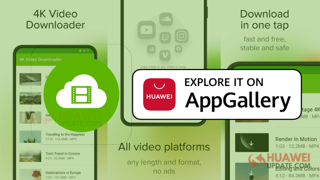 Now download 4K Videos on Android with this Huawei AppGallery App - HU