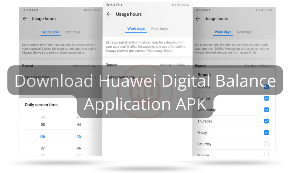 Download Huawei Digital Balance 13.0.0.305 APK - HU