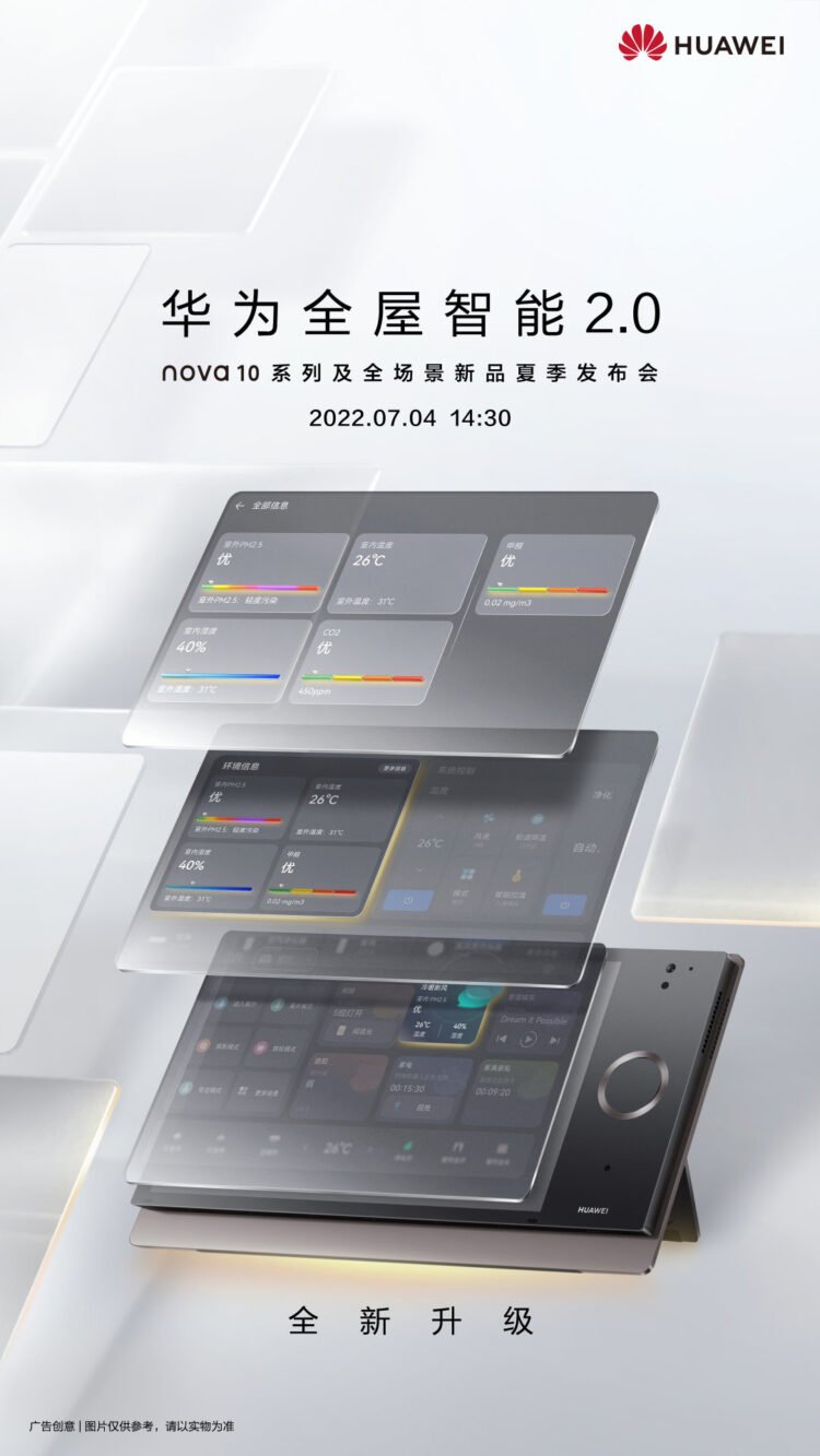 July 4, 2022: Huawei Whole House Smart 2.0 official announcement - HU
