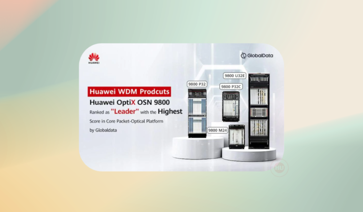 Huawei OptiX OSN 9800 series ranked as a Leader - HU
