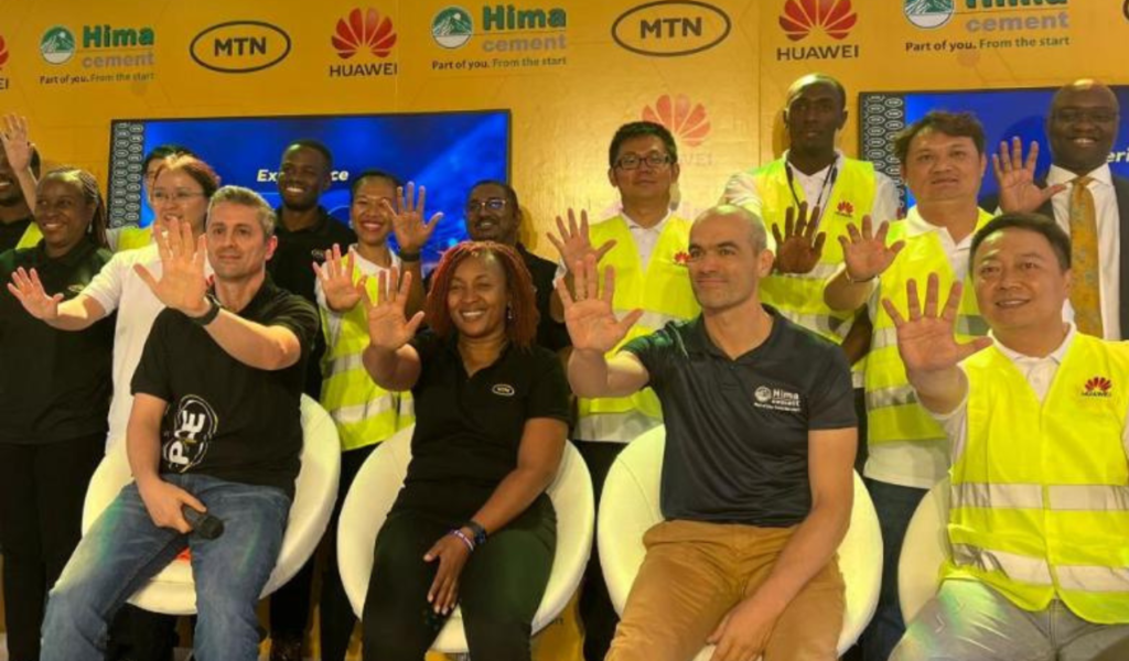 MTN, Huawei, HIMA Cement launched Uganda’s first 5G network - HU