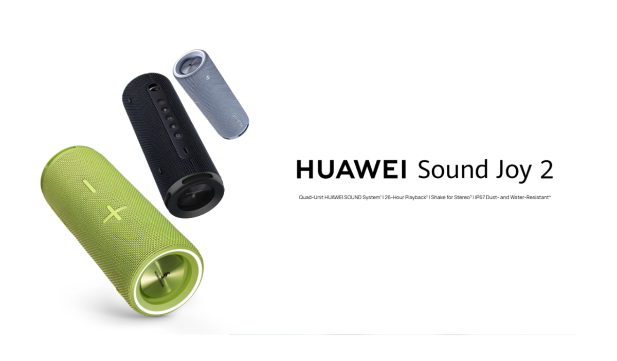 Huawei Sound Joy 2 Bluetooth speaker appears on global site - HU
